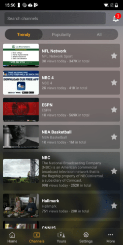 (下載)《美國電視直播》USTV APK－在手機直接線上收看CNN、BBC等節目。（Android） - CHTLife